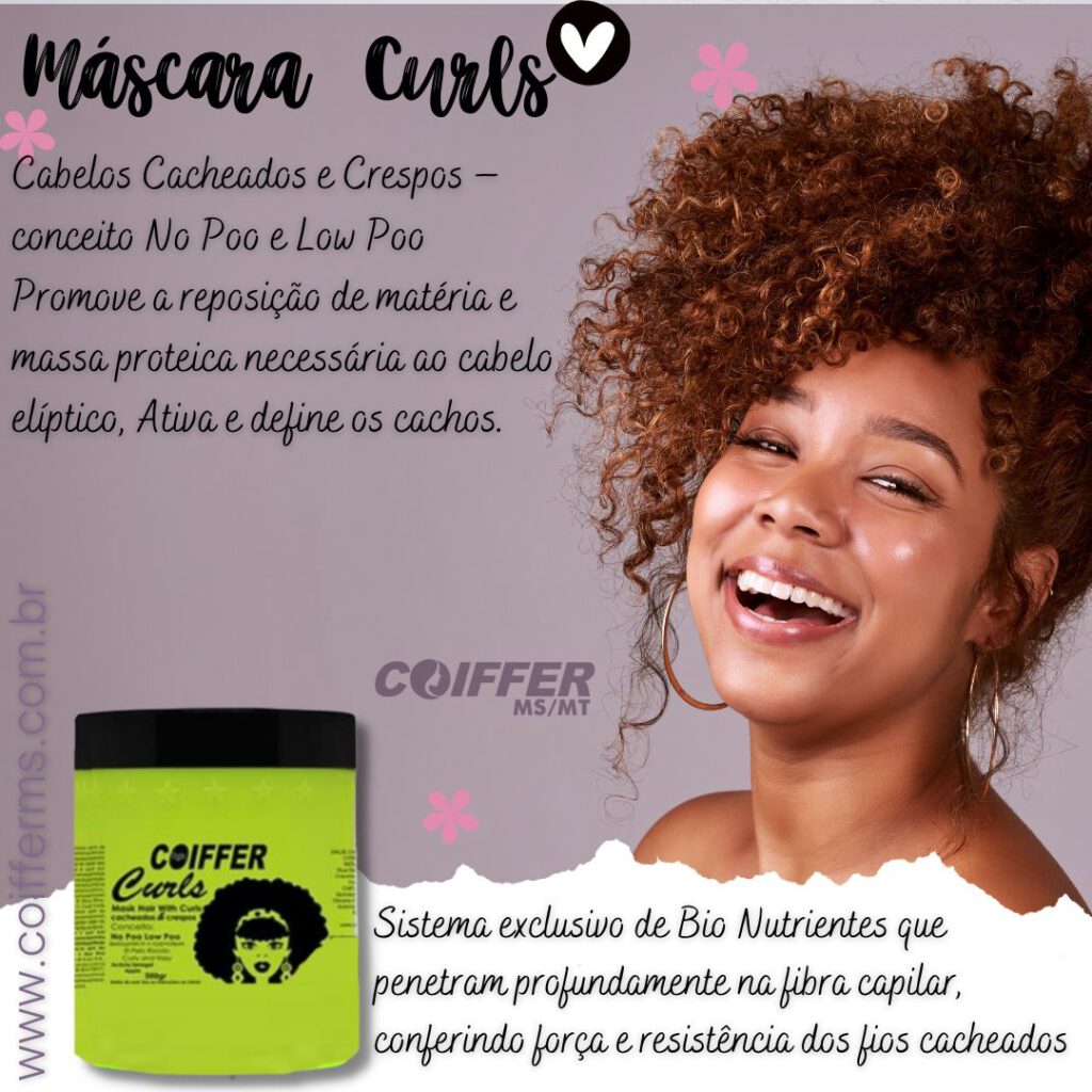 Máscara Curls 500g. Coiffer Cód. 2745 – Coiffer